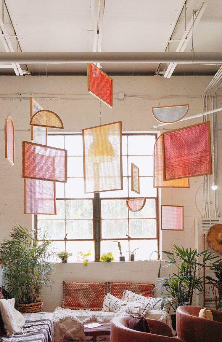 Site-Specific Series: Suspended Shaped Screens | Hayley Sheldon | Buy ...
