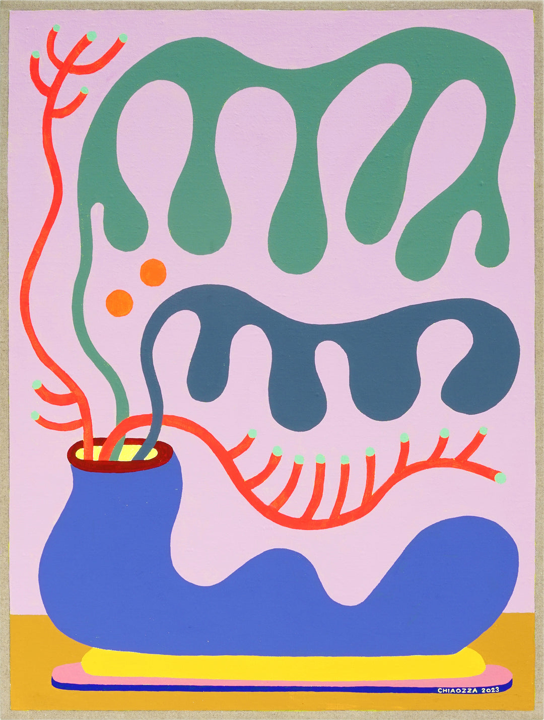 Bouquet Painting No. 42 | Adam Frezza & Terri Chiao (CHIAOZZA) | Buy ...