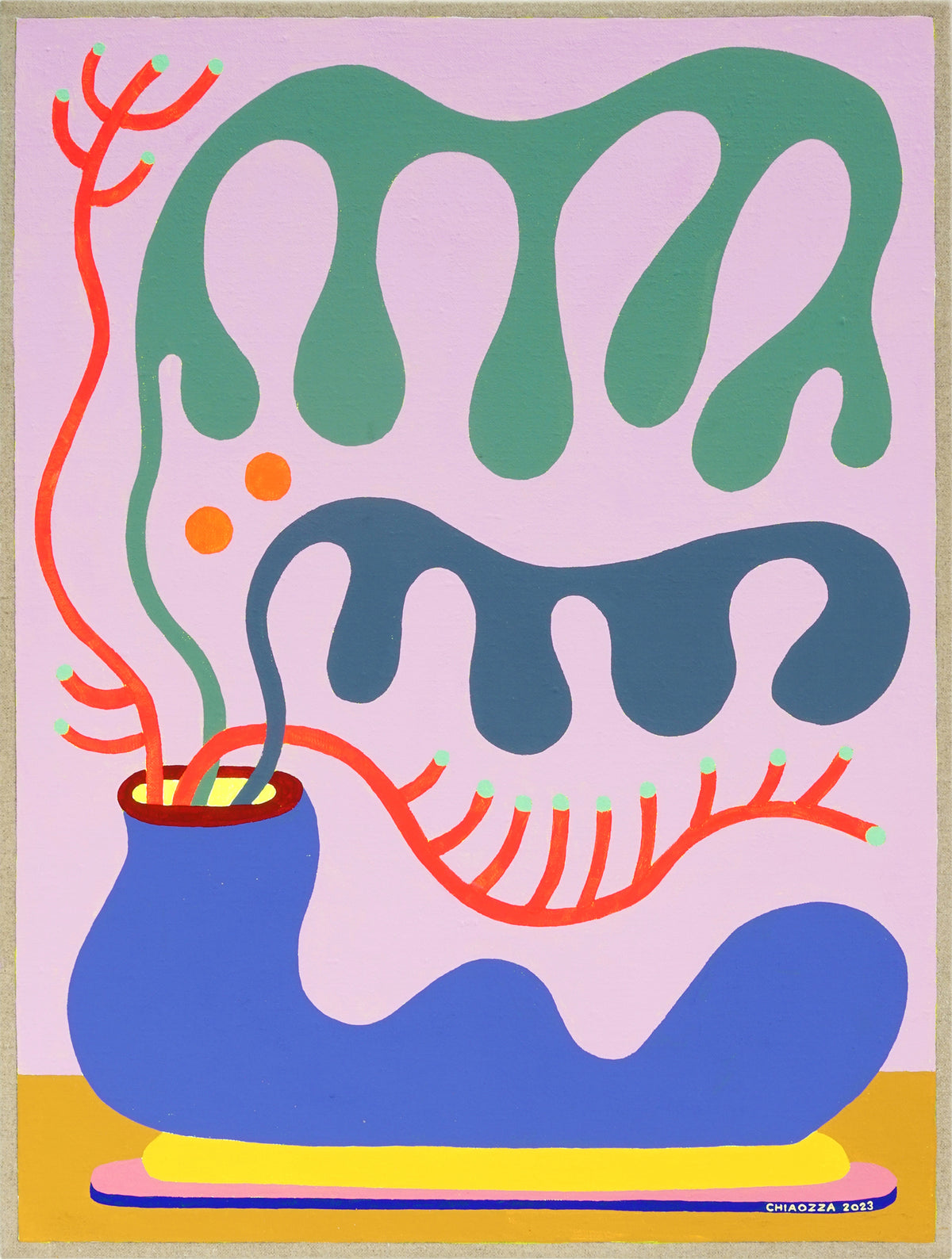 Bouquet Painting No. 42 | Adam Frezza & Terri Chiao (CHIAOZZA) | Buy ...