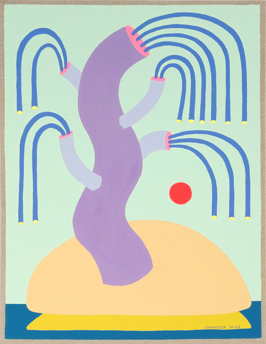 Gemel Painting No. 28 | Adam Frezza & Terri Chiao (CHIAOZZA) | Buy ...