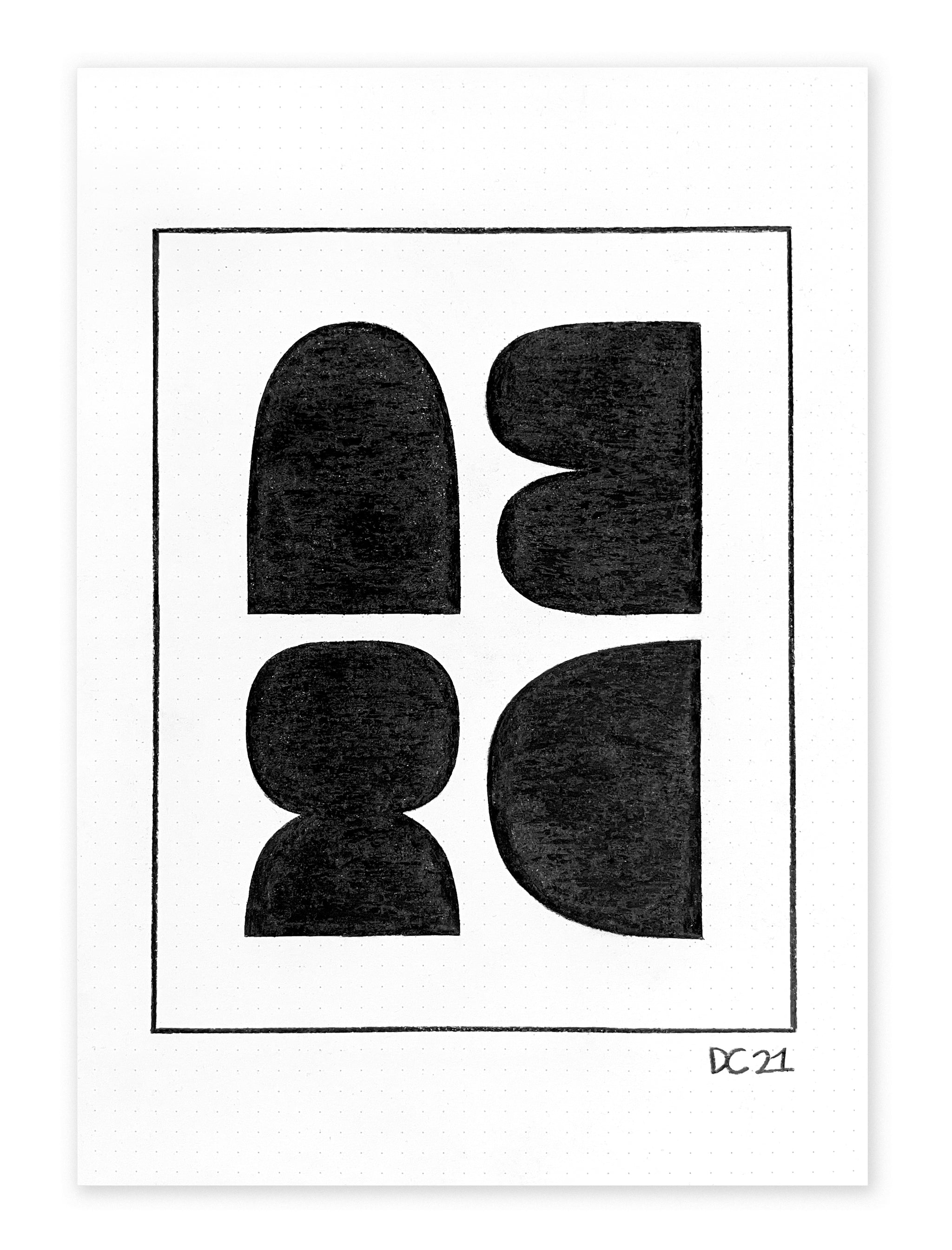 Accept (Sketch) | Dan Covert | Buy Original Art Online | Uprise Art
