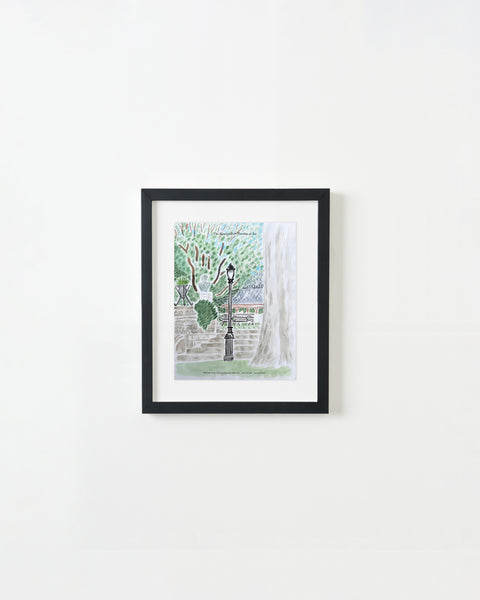 Prospect Park Lamppost | David Rhoads | Buy Original Art Online ...