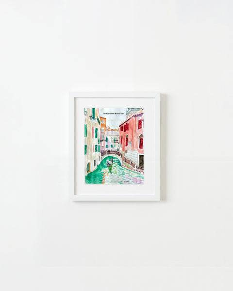 View from a Balcony, Venice | David Rhoads | Buy Original Art Online ...