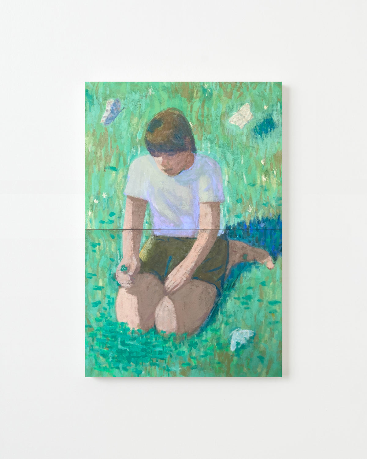 With Moths and Clovers | Jackson Joyce | Buy Original Art Online | Uprise Art