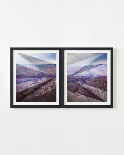 Mountains + Valleys (Grand Canyon, South Rim, Diptych) | Millee Tibbs ...