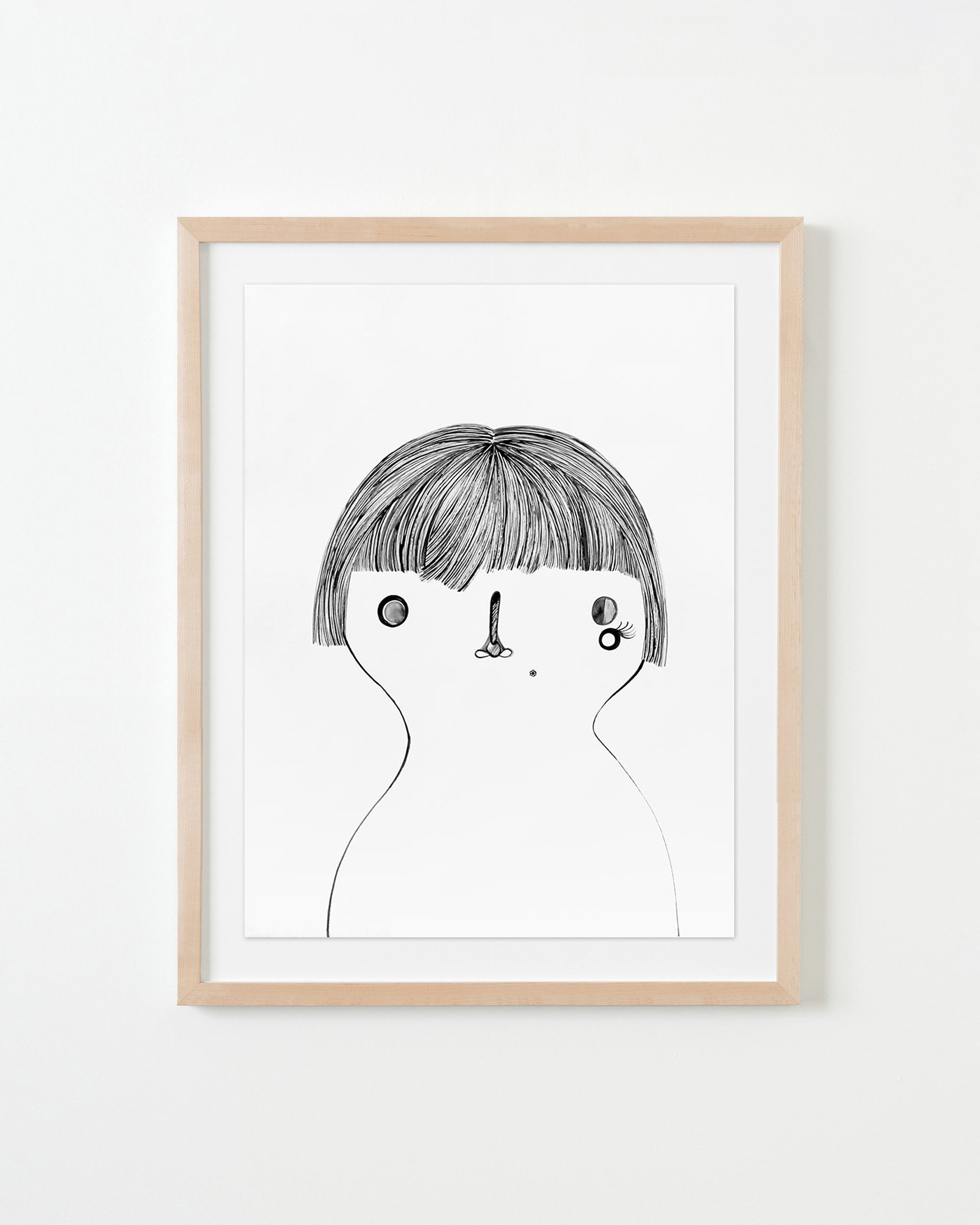 Hair Drawing #08 | Rebeca Raney | Buy Original Art Online | Uprise Art
