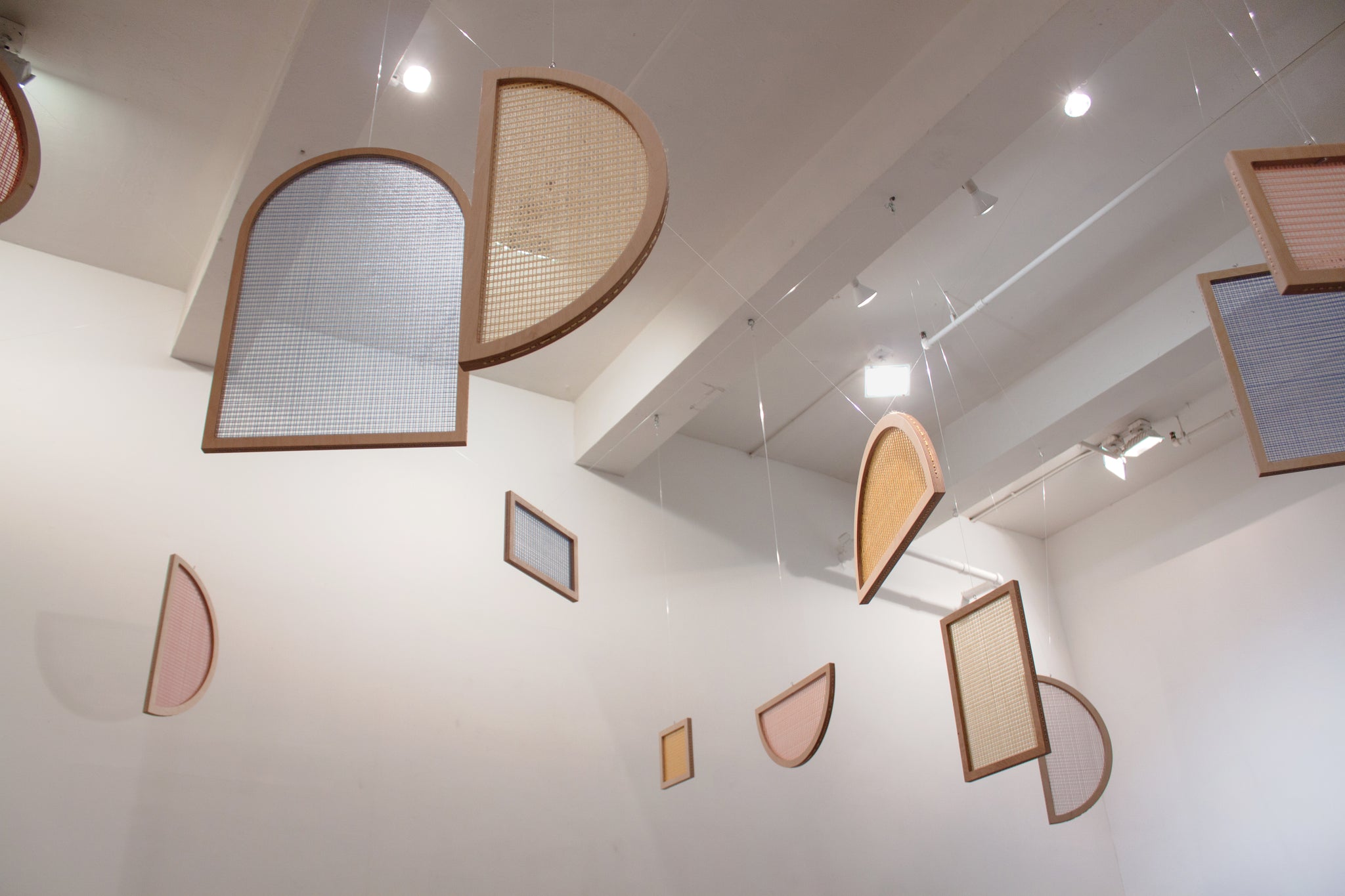 Site-Specific Series: Suspended Shaped Screens | Hayley Sheldon | Buy ...