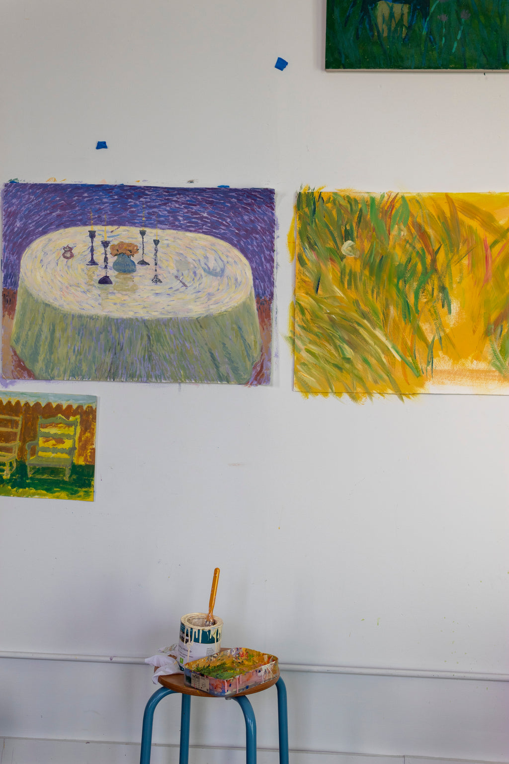 The Table is Set | Jackson Joyce | Buy Original Art Online | Uprise Art