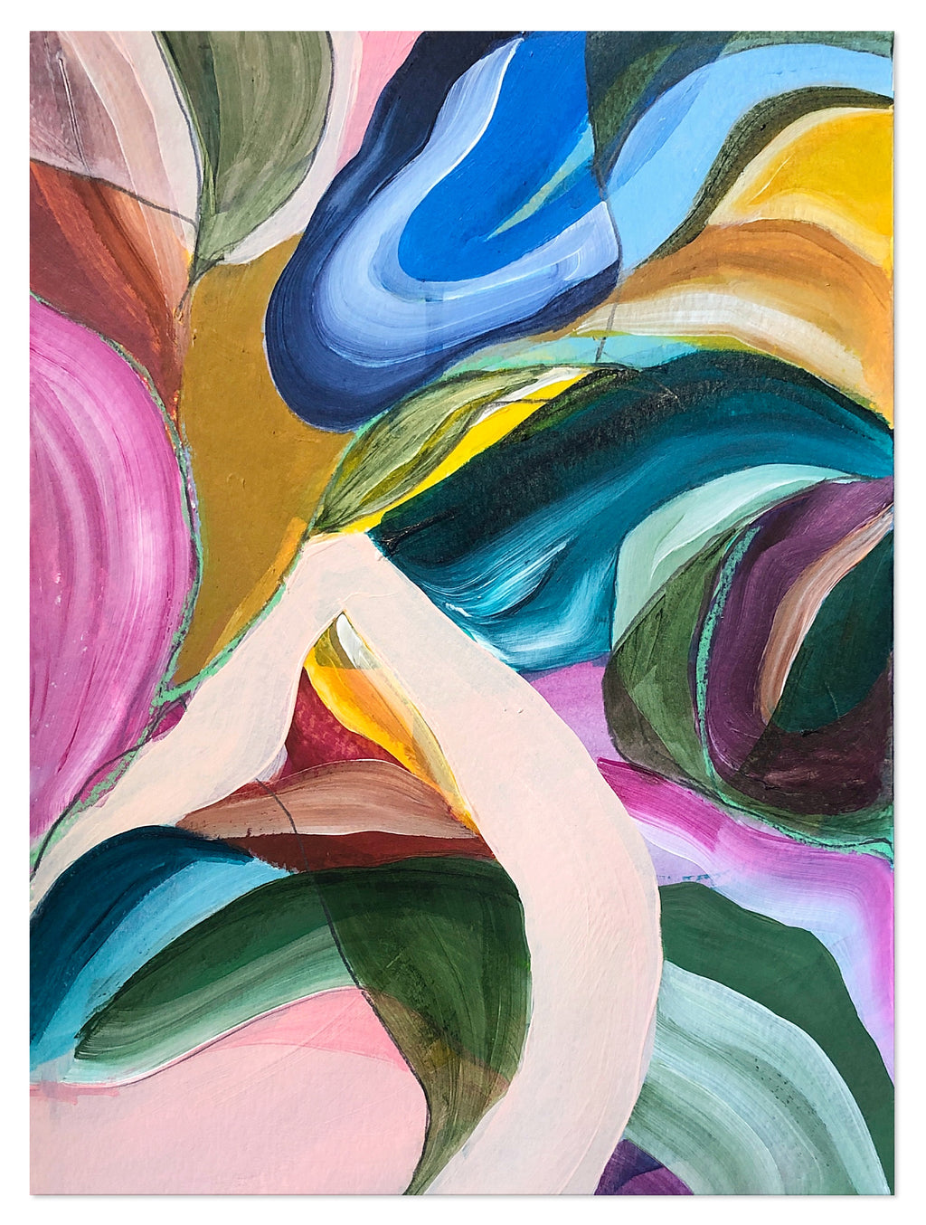 Wonderland Paper Study III | Elisa Gomez | Buy Original Art Online ...