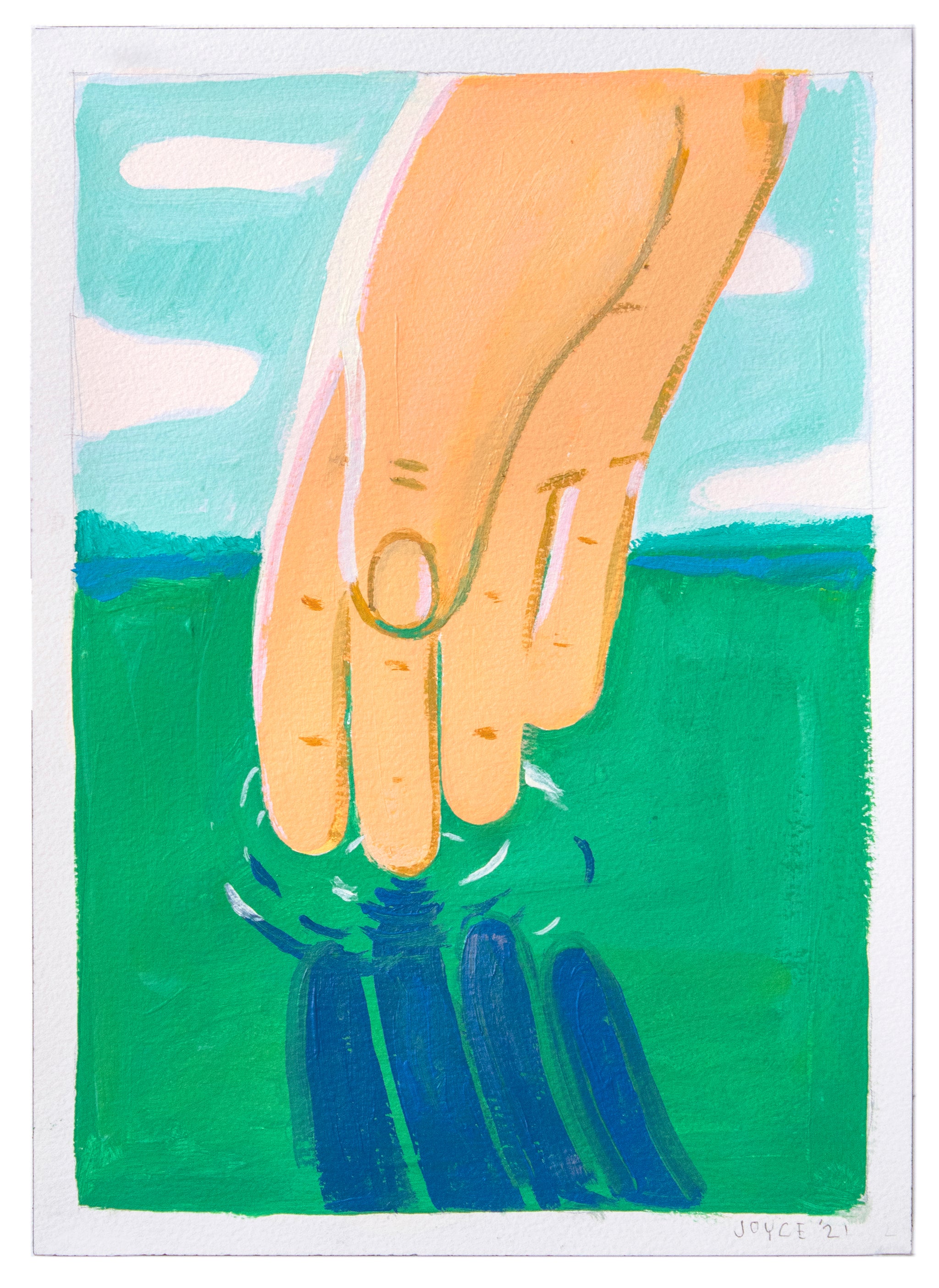 Ripple #2 | Jackson Joyce | Buy Original Art Online | Uprise Art