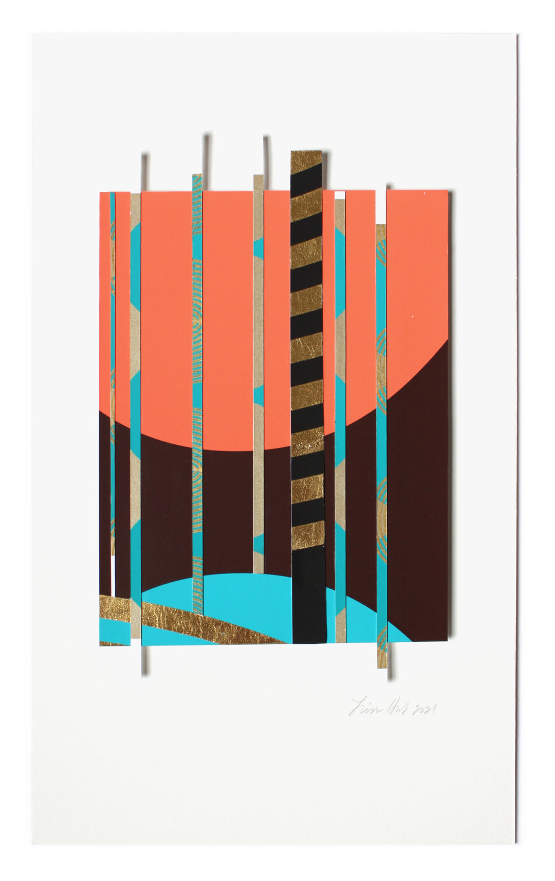 Cross Sections Free Form No. 1 | Lisa Hunt | Buy Original Art Online ...